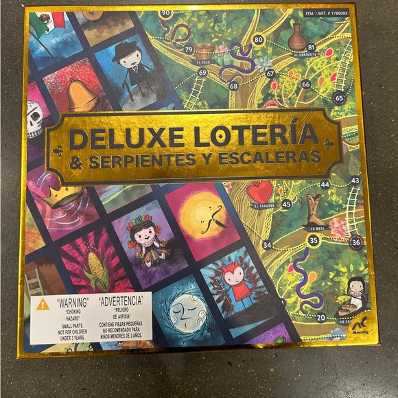 Toys | Nwt Deluxe Loteria Serpientes Y Escaleras Snakes And Ladders ...